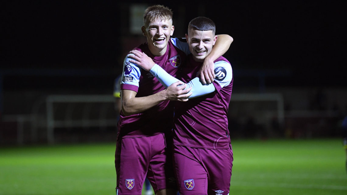 Forgotten West Ham 21-year-old pictured training at Rush Green with the ...