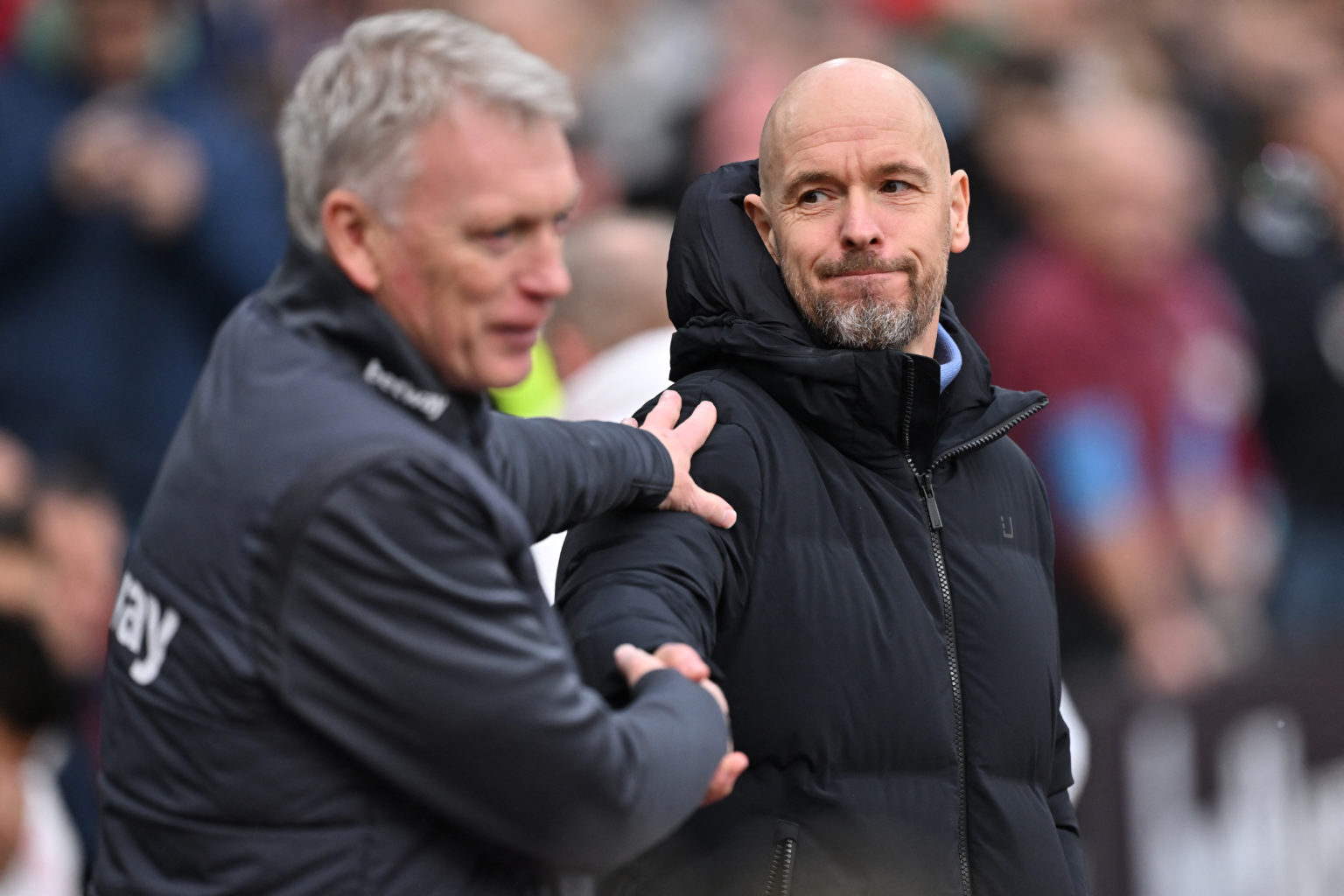 Brilliant picture bubbles literally bursting on Erik ten Hag's head ...
