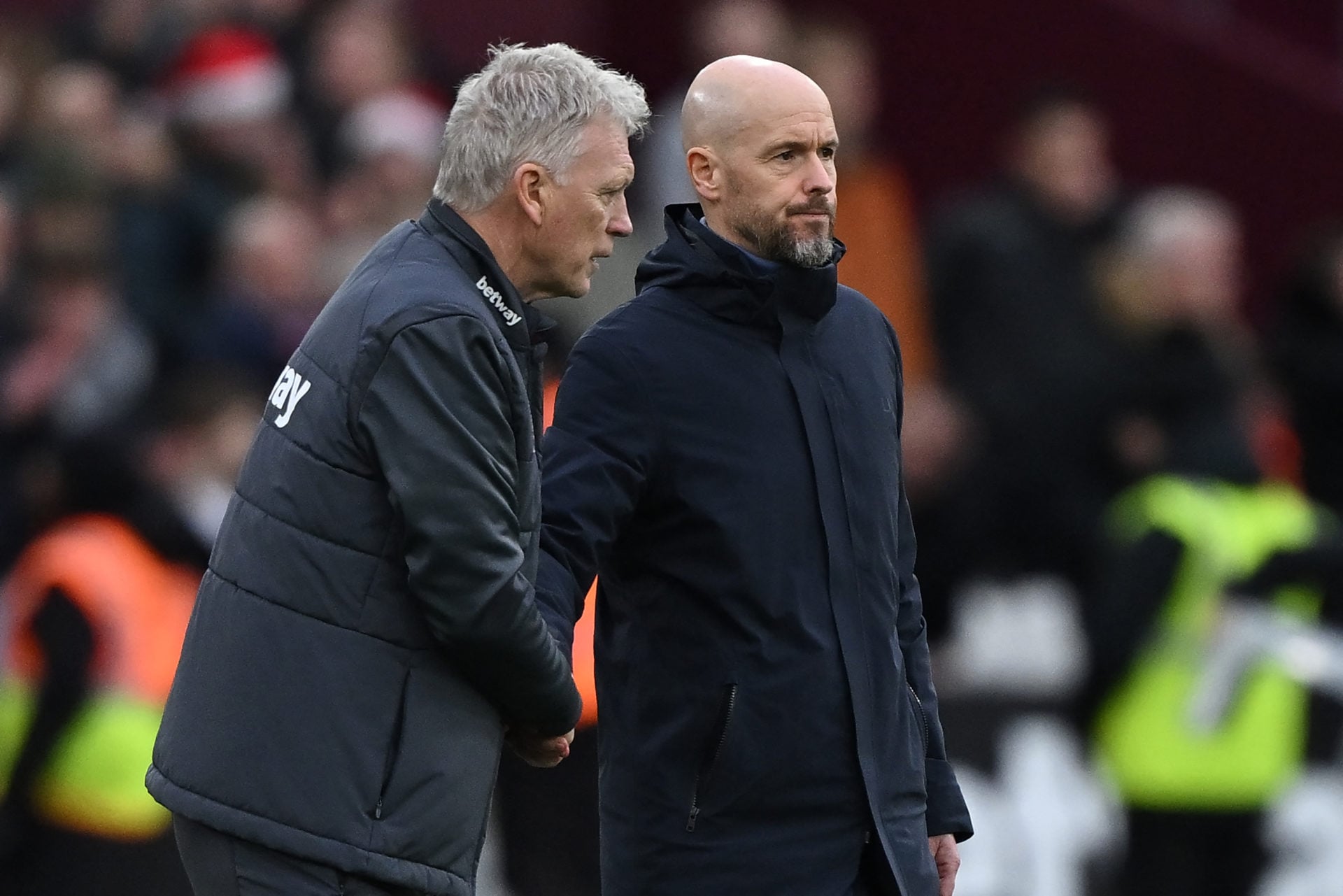 Brilliant picture bubbles literally bursting on Erik ten Hag's head ...