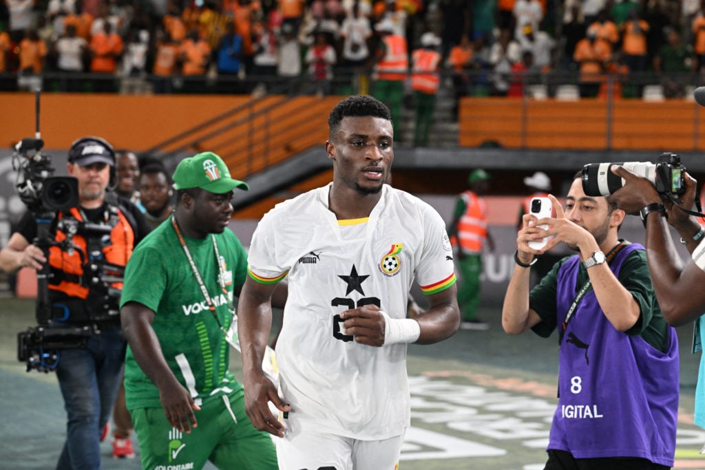 Picture shows why West Ham star boy Mohammed Kudus struggles for Ghana