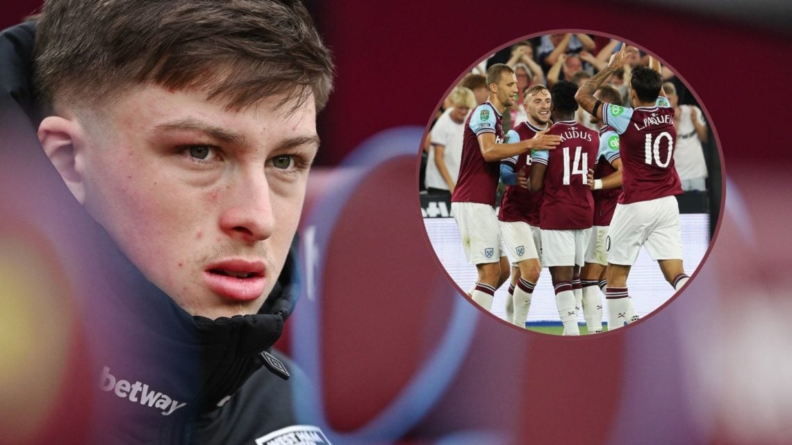 Ollie Scarles names three 'crazy' West Ham stars who blew him away in ...