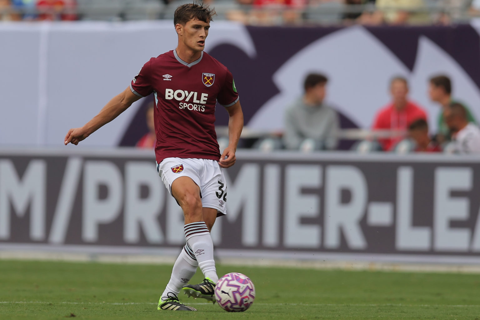 Freddie Potts idolises one West Ham teammate he calls a 'great role ...