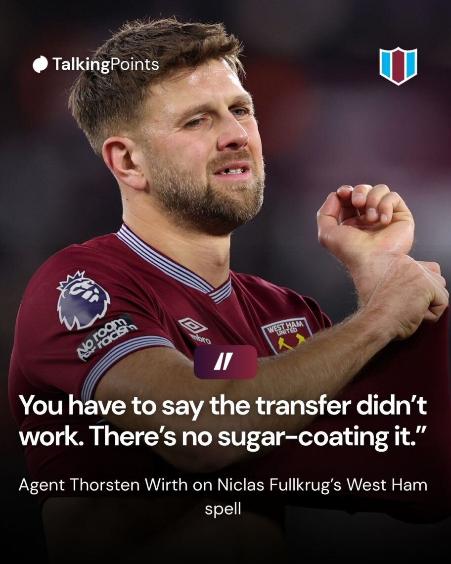 Niclas Fullkrug delivers brutal new West Ham statement and says whether ...