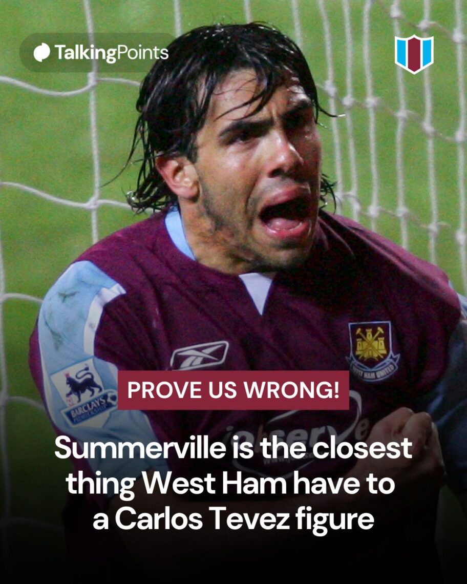 Crysencio Summerville appears to leave West Ham exit open as he ...