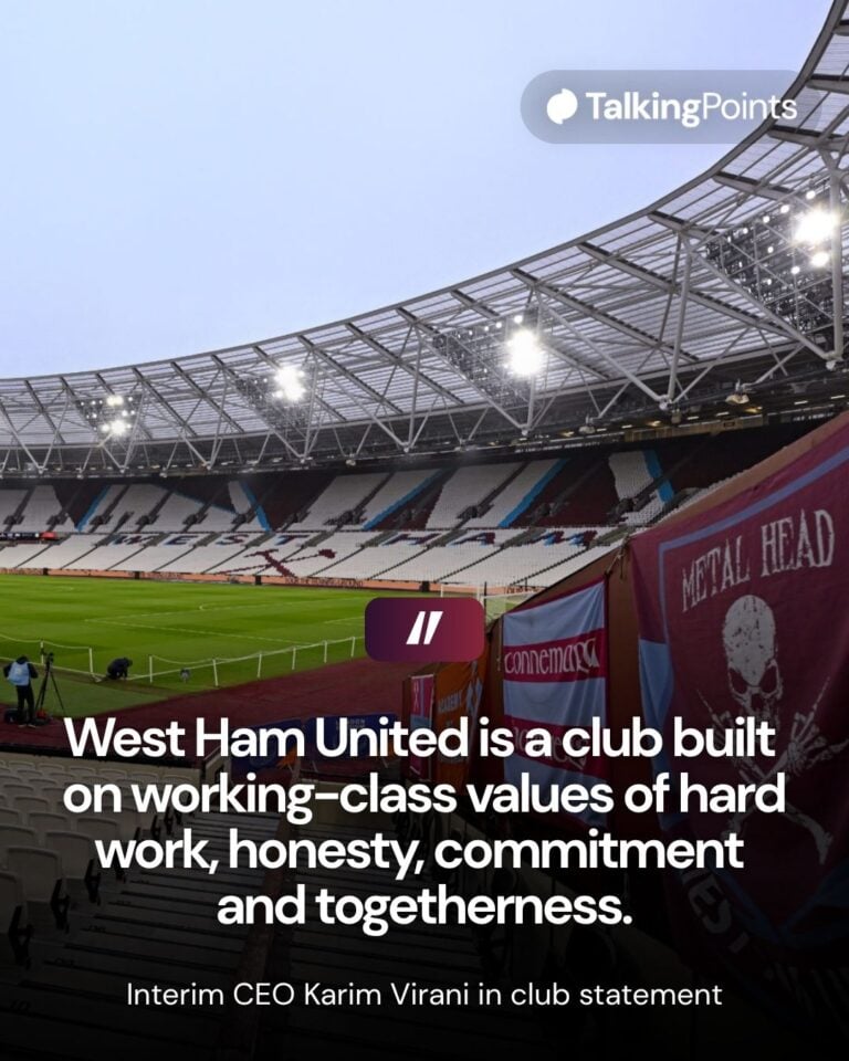 New West Ham CEO Karim Virani issues first message just days after ...